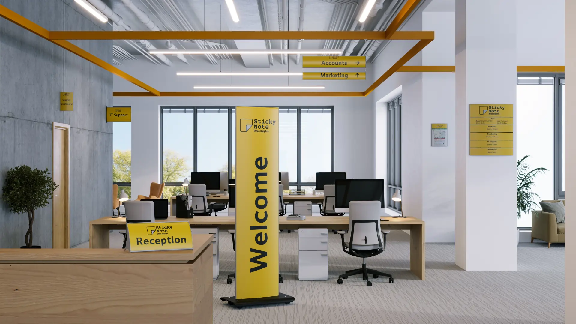 Sign Systems | Ashby™ Trade Sign Supplies