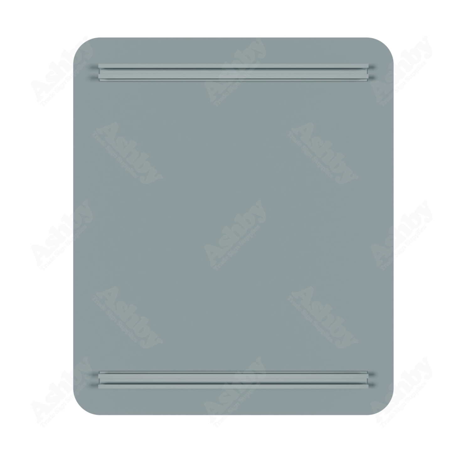 Aluminium Sign Panel - Painted - C/W Channel | Ashby™ Trade Sign Supplies