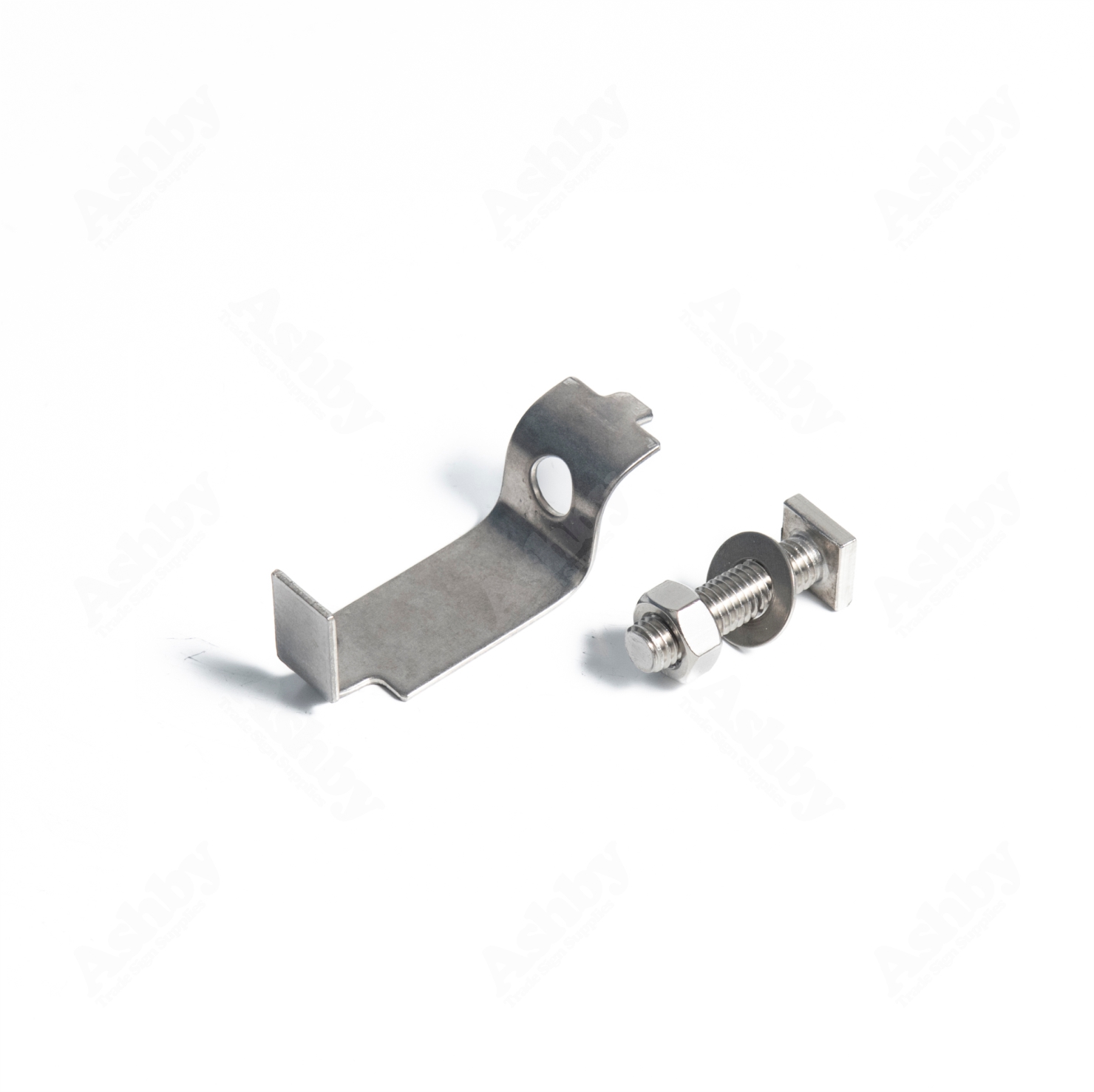Back to Back Stainless Steel Clip | Ashby™ Trade Sign Supplies