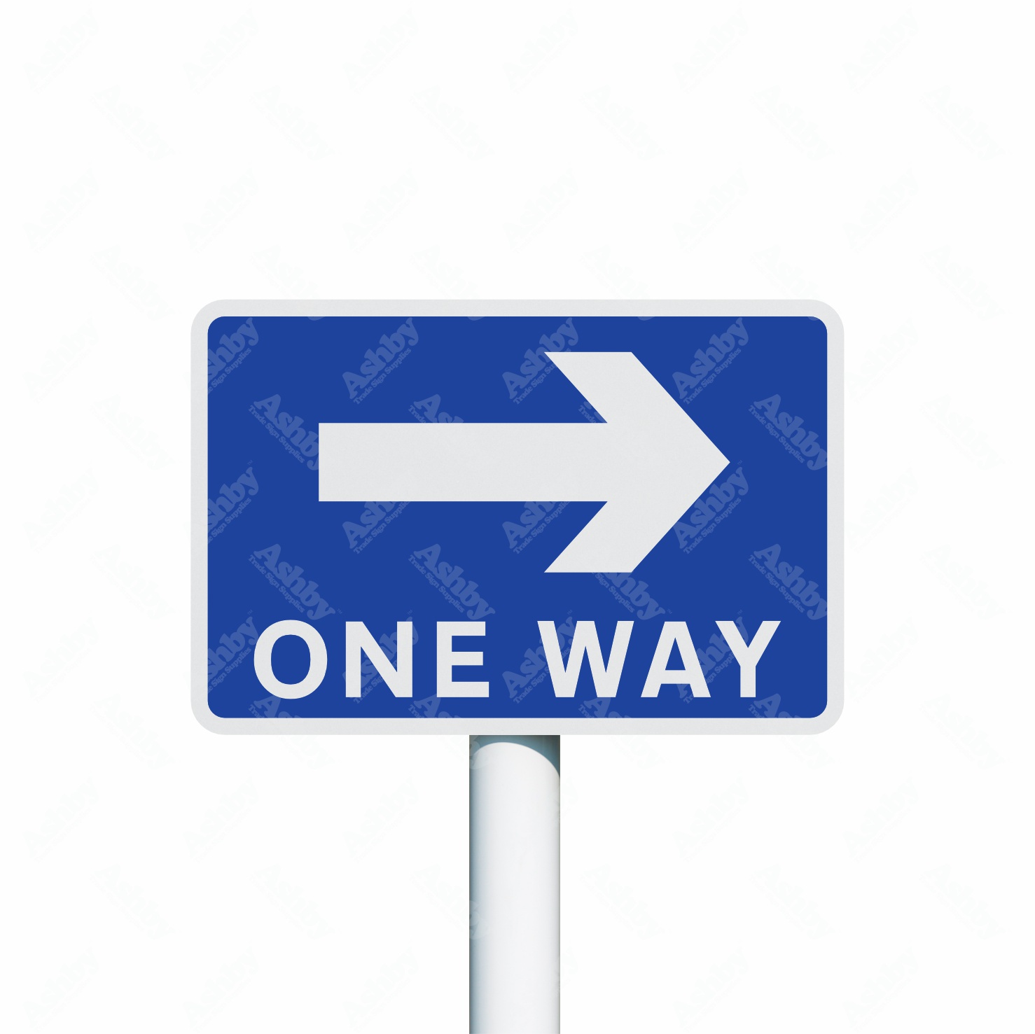 Dia. 810 - Engineering Grade - One Way Arrow - Road Sign (480mm x 320mm ...