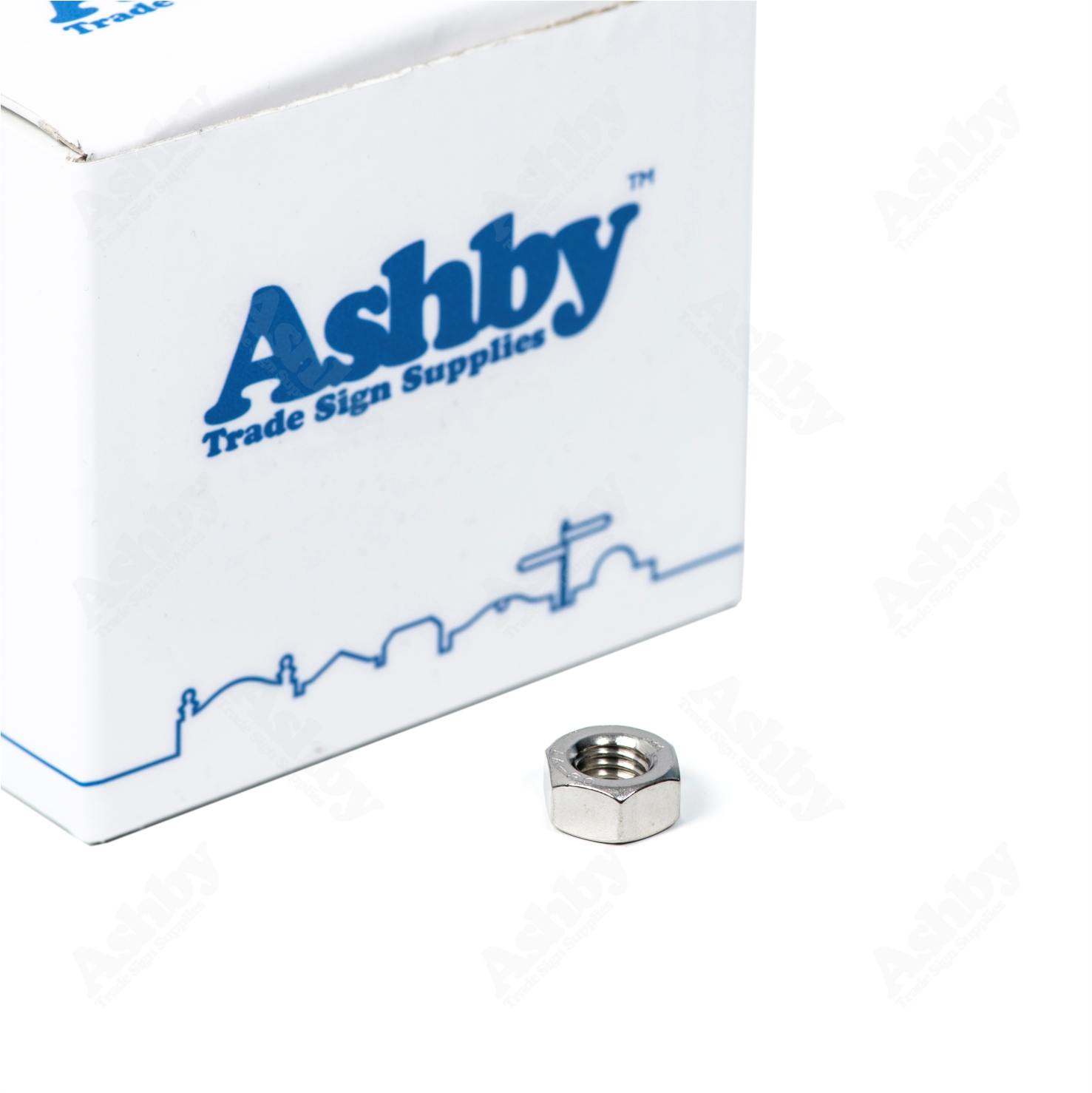 M8 Full Nut | Ashby™ Trade Sign Supplies