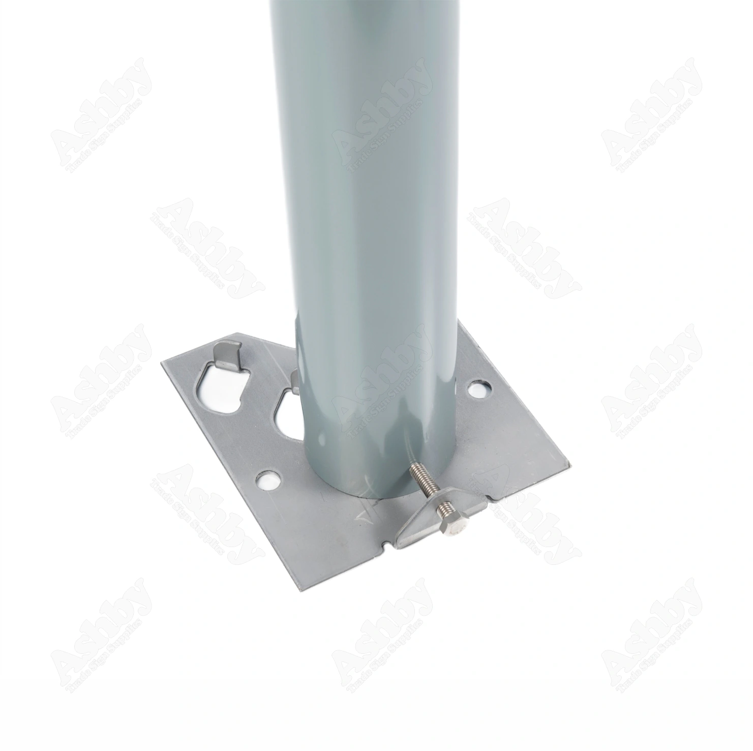 76mm Aluminium Sign Post Fixing Kit | Ashby™ Trade Sign Supplies